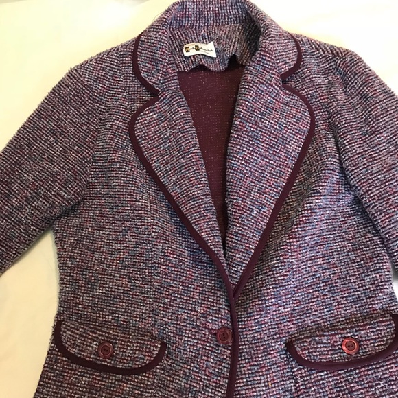Marty Gutmacher | Jackets & Coats | Vintage 7s Marty Gutmacher Purple ...
